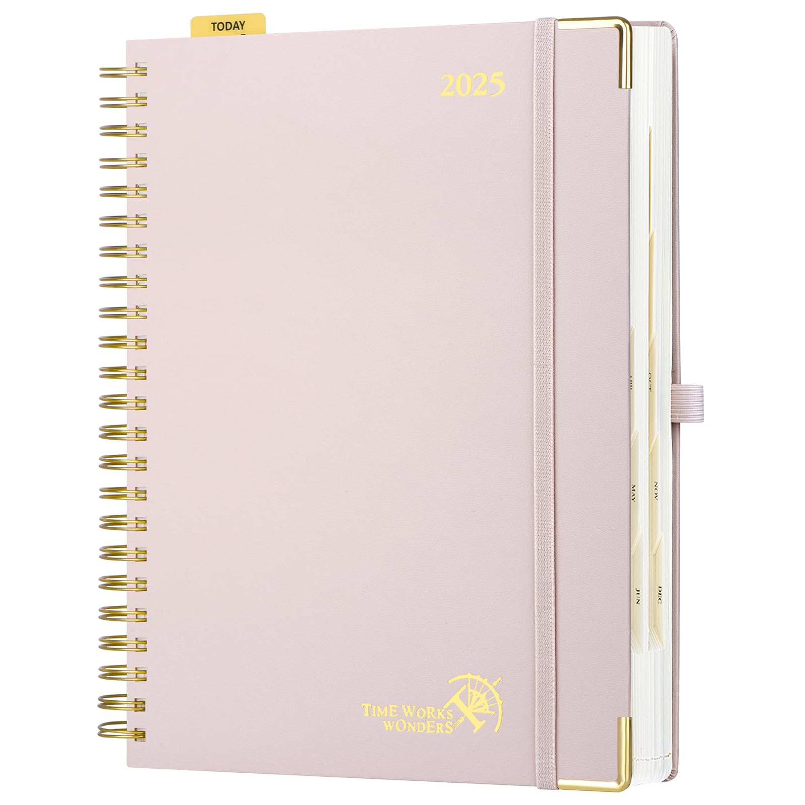 POPRUN 2025 Daily Planner One Page A Day - [A4 Large Size 8.5" x 12 ...