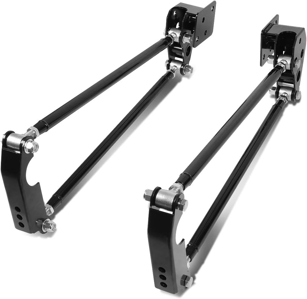 Amazon.com: DNA Motoring LEPOW-006 Steel Rear Parallel 4-Link ...