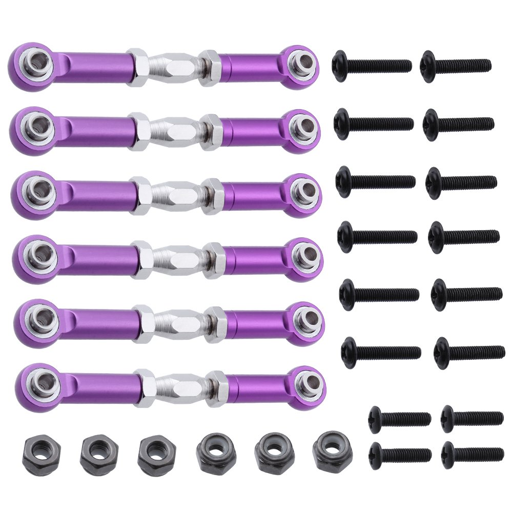 Mua 6PCS Hobbypark 106017 106617 Aluminum Turnbuckle Steering Linkage ...