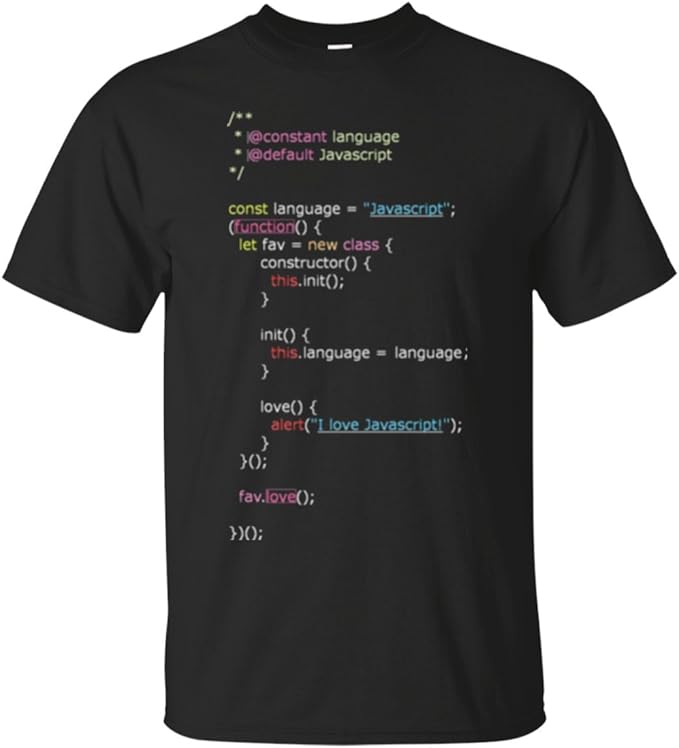 Amazon.com: ProgrammerTee - Camiseta con texto en inglés "I Love ...