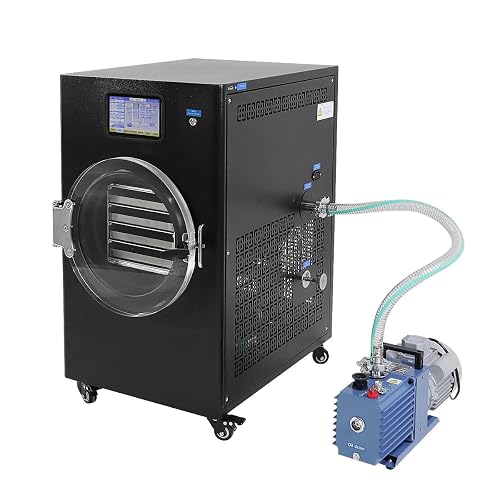 HNZXIB 4L Freeze Dryer -50℃ Scientific Freeze Dryer Machine with Rotary ...