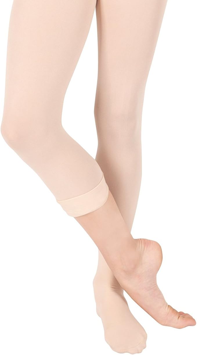 2 Pairs Silky Kinder Wendbar Tanz Ballet Strumpfhosen 2 Pairs: Amazon ...