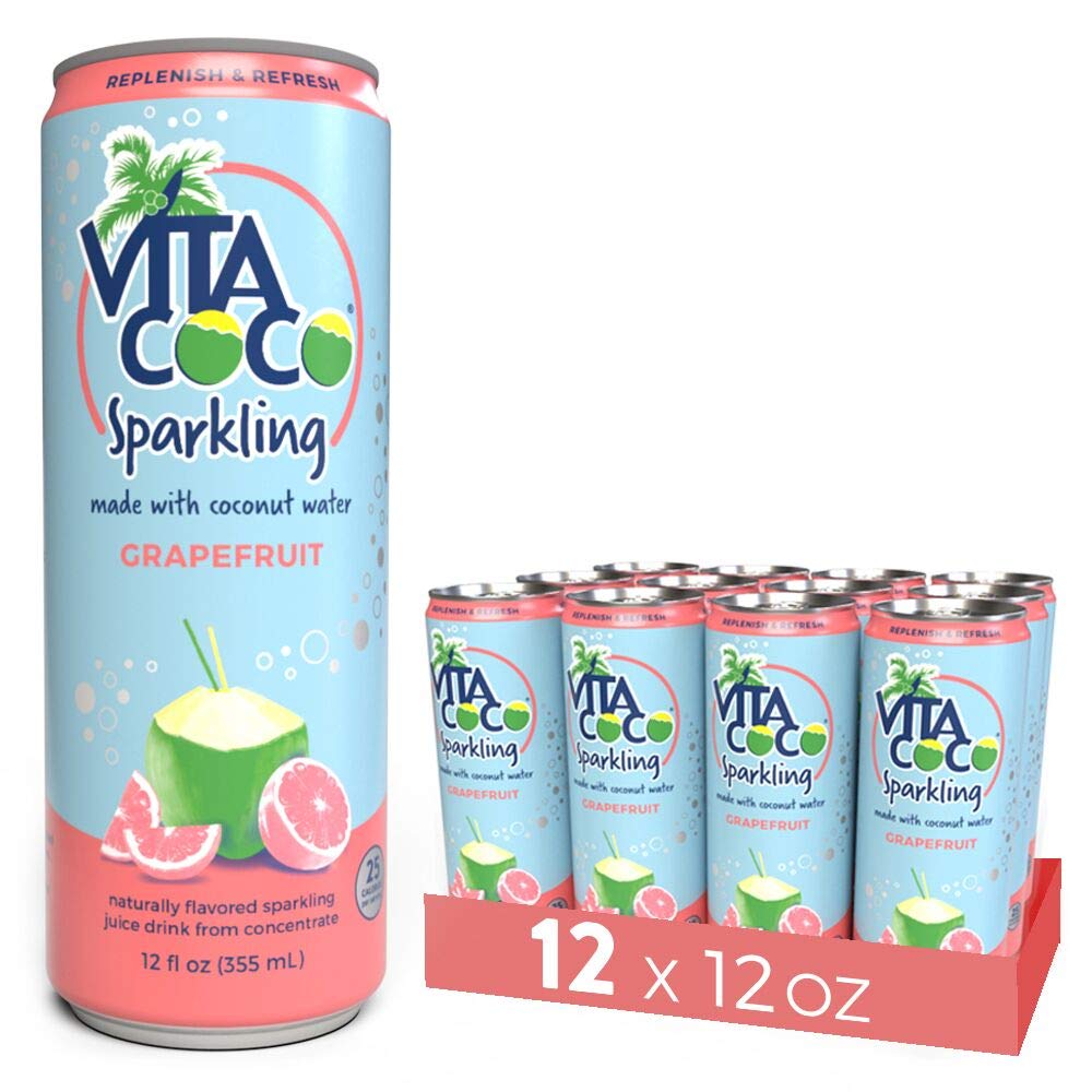Amazon.com : Vita Coco Sparkling Coconut Water, Pineapple Passionfruit ...