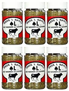 Amazon.com : Spade L Ranch Beef Marinade and Seasoning 6 Oz. (Pack of 6 ...