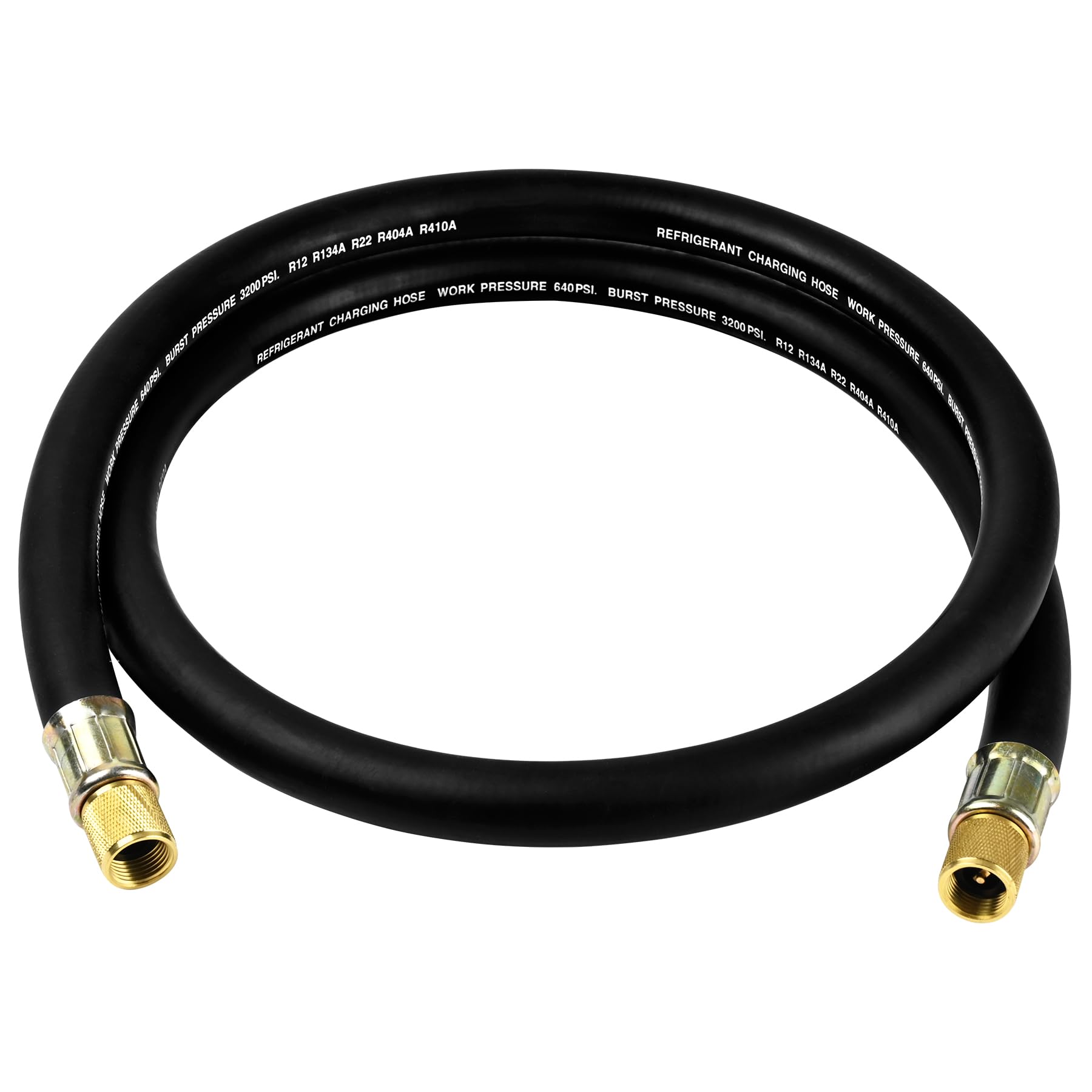 Upgraded HVAC Vacuum Hose,Standard 1/2" to 1/2" Flare Fittings, High ...