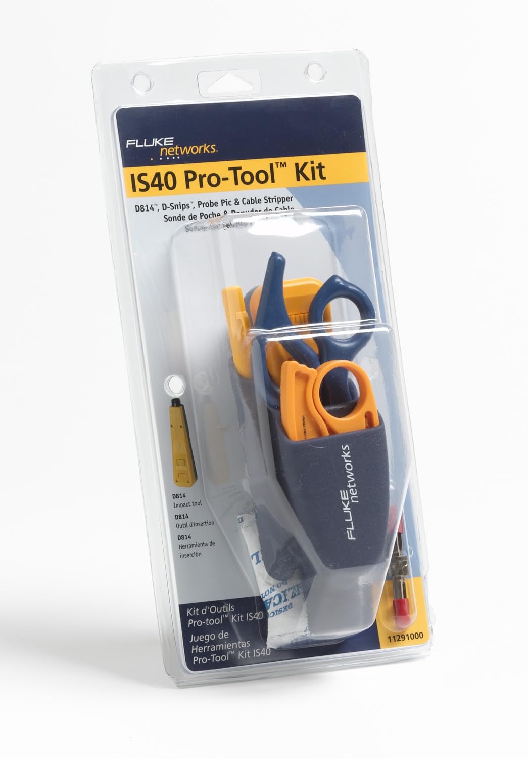Mua Fluke Networks 11291000 Pro-Tool Kit IS40 with Punch Down Tool, Kit ...