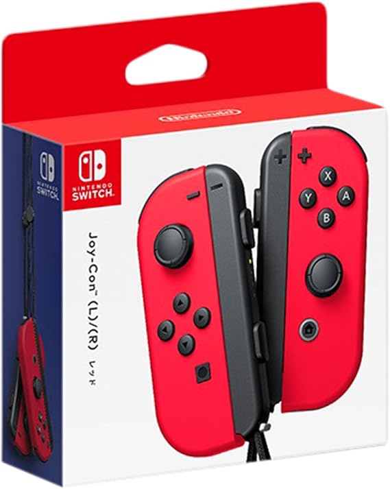 Nintendo Switch Joy-Con Controller Pair (L) / (R) Red (Japan Import ...