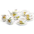Amazon.com | Grace Teaware Lemon Bee Fine Porcelain 11-Piece Tea Set ...
