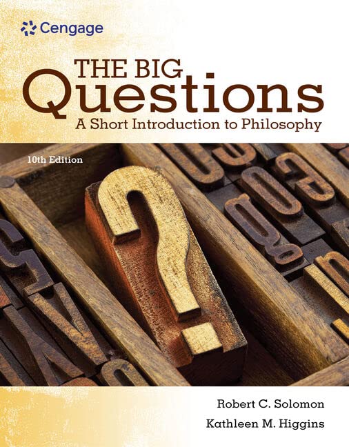 Amazon.com: The Big Questions: A Short Introduction to Philosophy ...