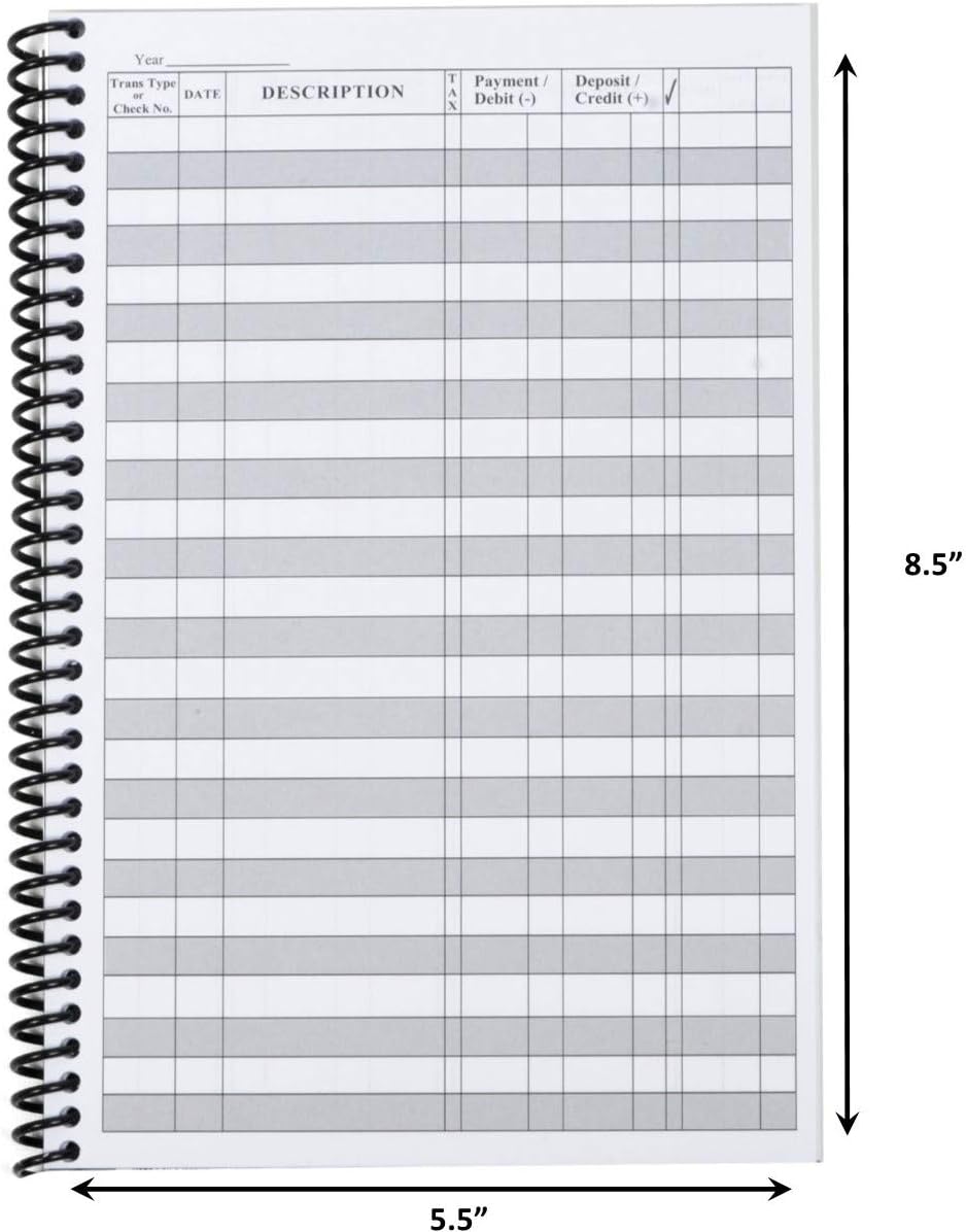 Simple Account Tracker The Superior Check and Debit Card Register 1 ...