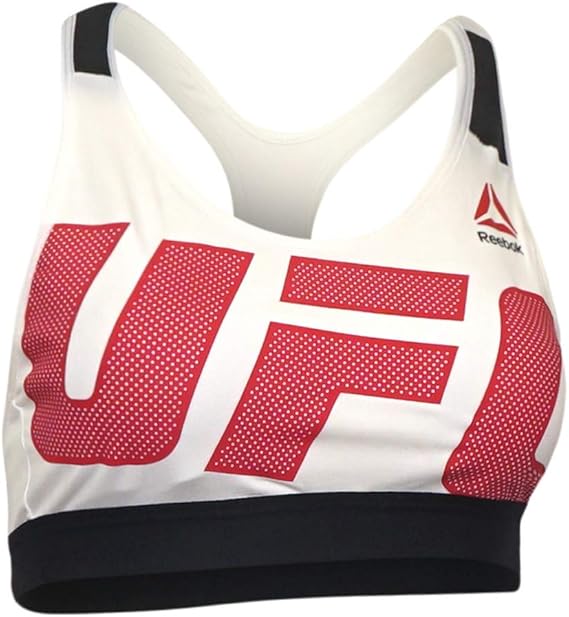 Amazon.com : Reebok UFC Women's Chalk White/Red Fight Night Speedwick ...