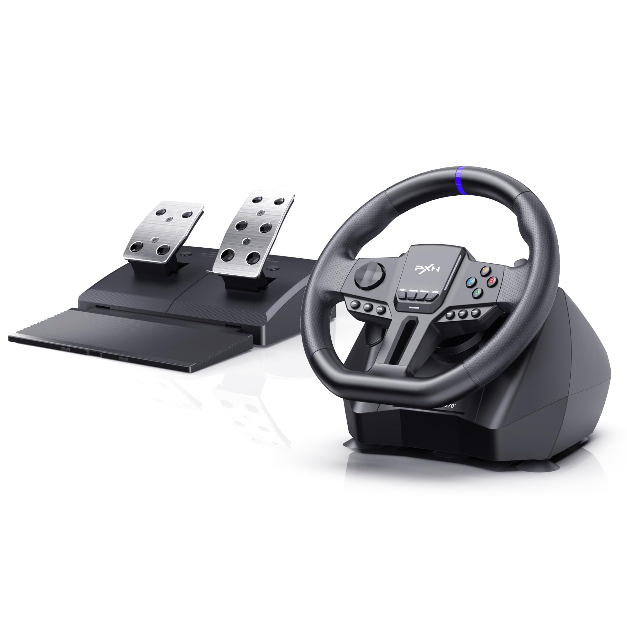 PXN PC Racing Wheel, V900 GEN2 Universal Usb Car Sim 270/900 Degree ...
