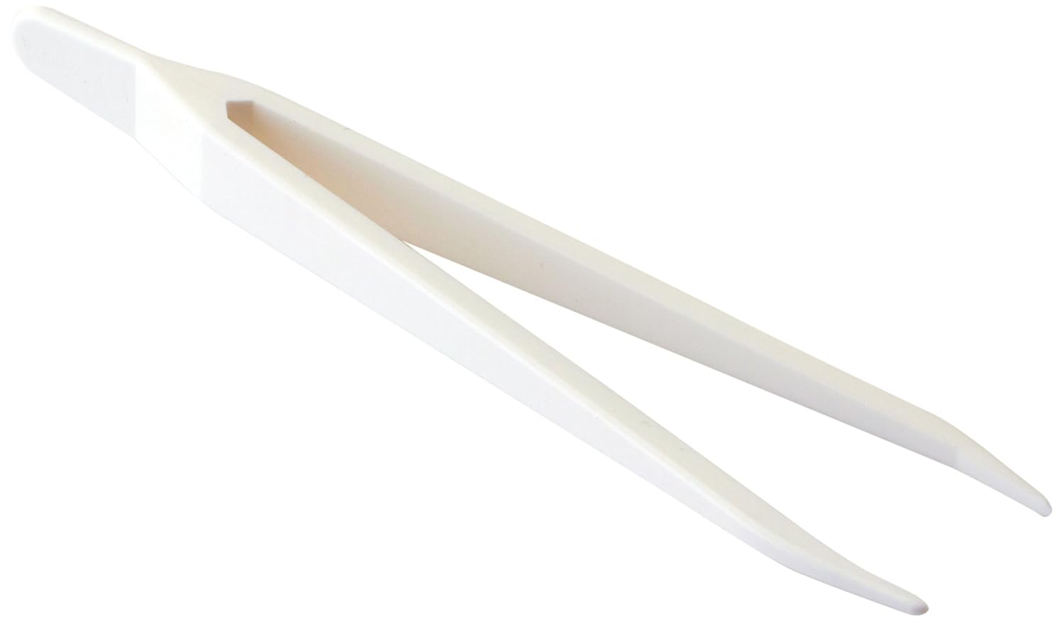 AZLON TWY260 Plastic, White, Tweezers with Sharp Ends, 115 mm: Amazon ...