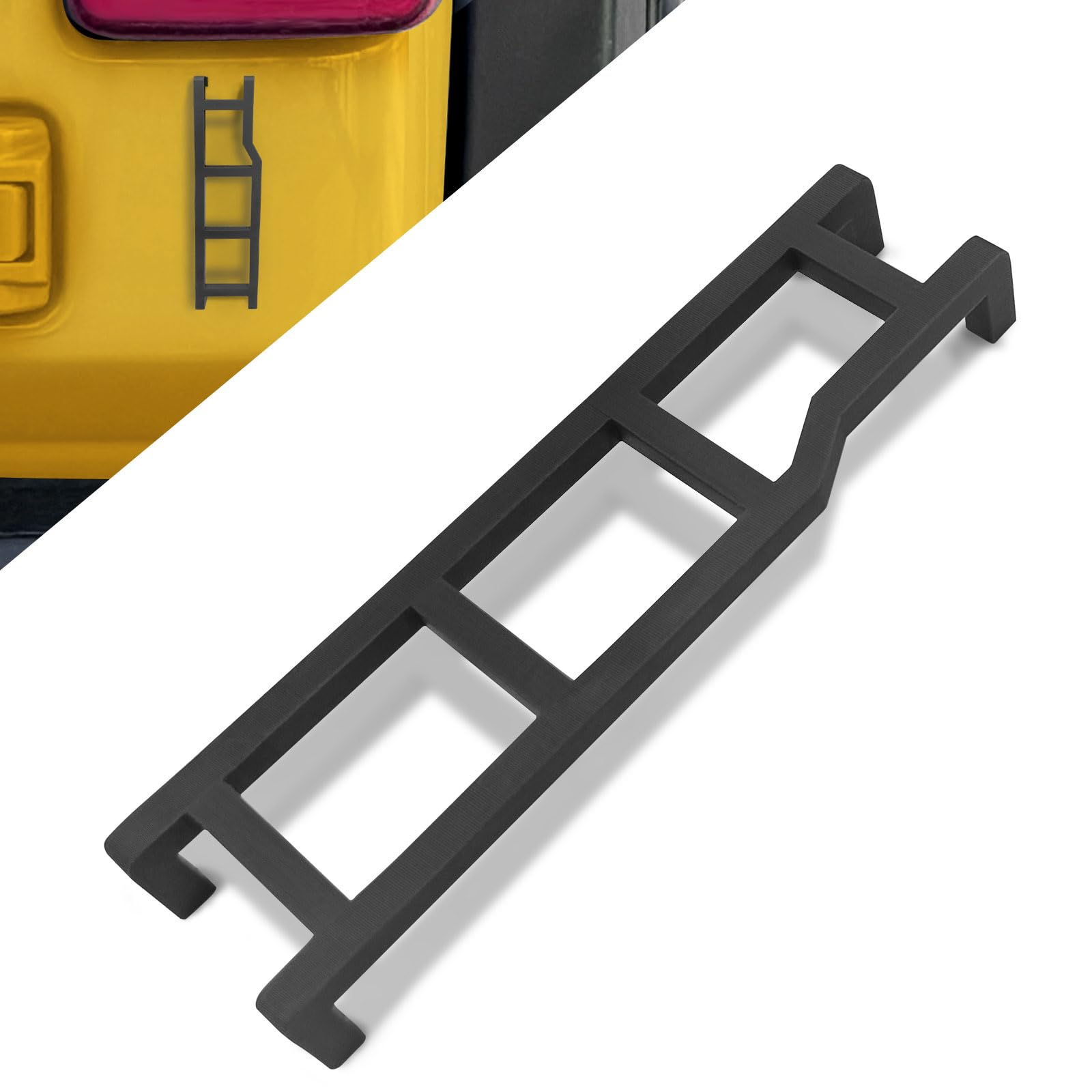OYIXIO Widdle Wadder Ladder Car Emblem,Black Little Ladder Magnet for ...
