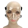 banapoy Sports Nose Guard, PC Broken Nose Guard Face Shield Mask with ...