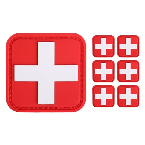 LIVANS Medic Red Cross Patch, First Aid Morable Patch Perfect for ...