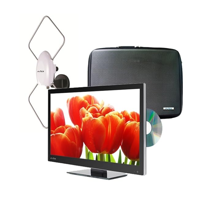 Avtex 21.5" L216DRS TV/DVD with Carry Case & Aerial: Amazon.co.uk ...