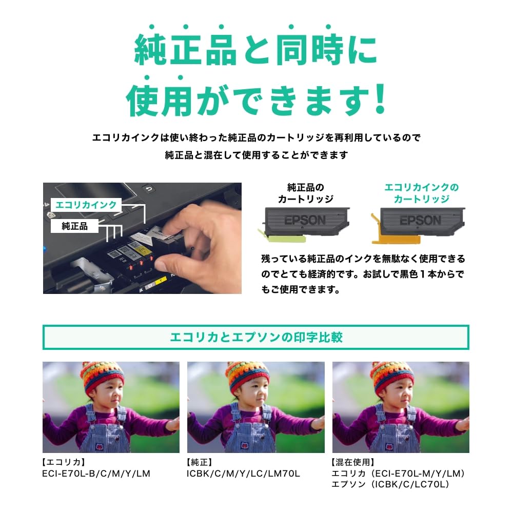 Mua Ecolica Epson ICBK80L Compatible Recycled Ink, Black, ESP-E80L-B (ECI-E80L-B) Remaining ...