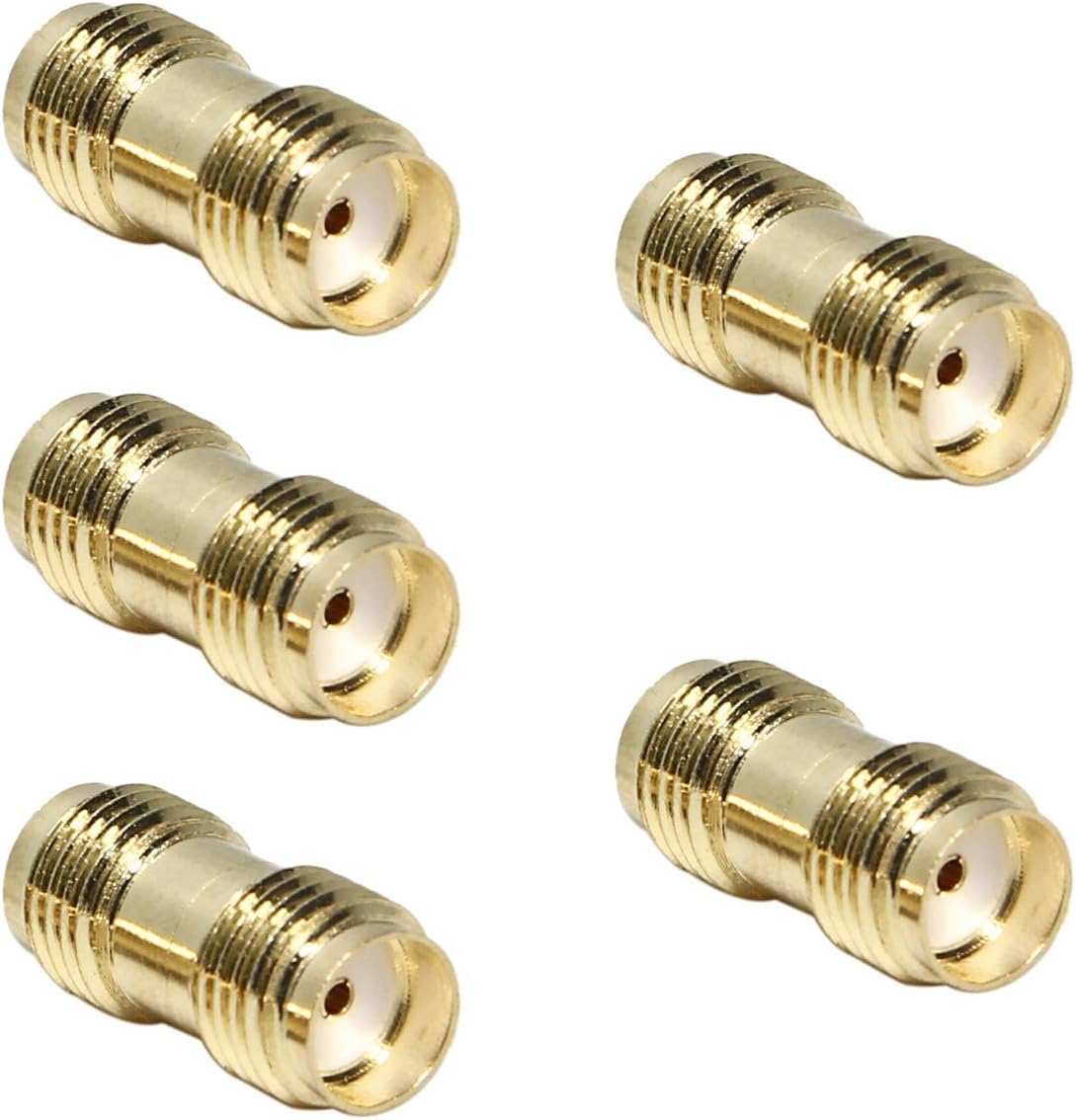 Amazon.com: SMA Female to SMA Female, SMA Coupler Barrel Adapter RF ...