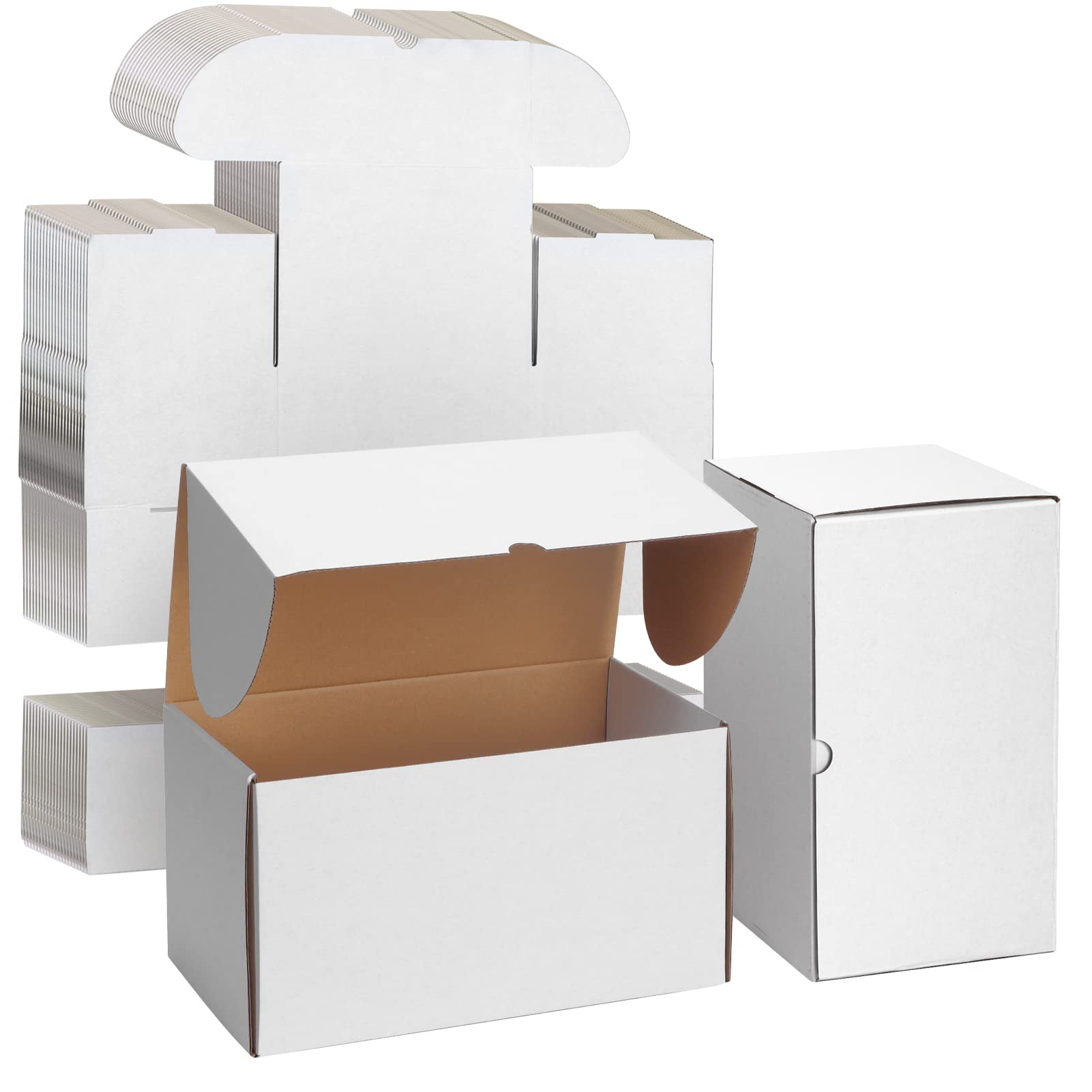 WIFTREY 11x6x6 Shipping Boxes for Small Business 20 PACK, White ...