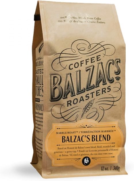 Balzac's Coffee Roasters Balzac's Blend Whole Bean Coffee 12oz, Balzac ...