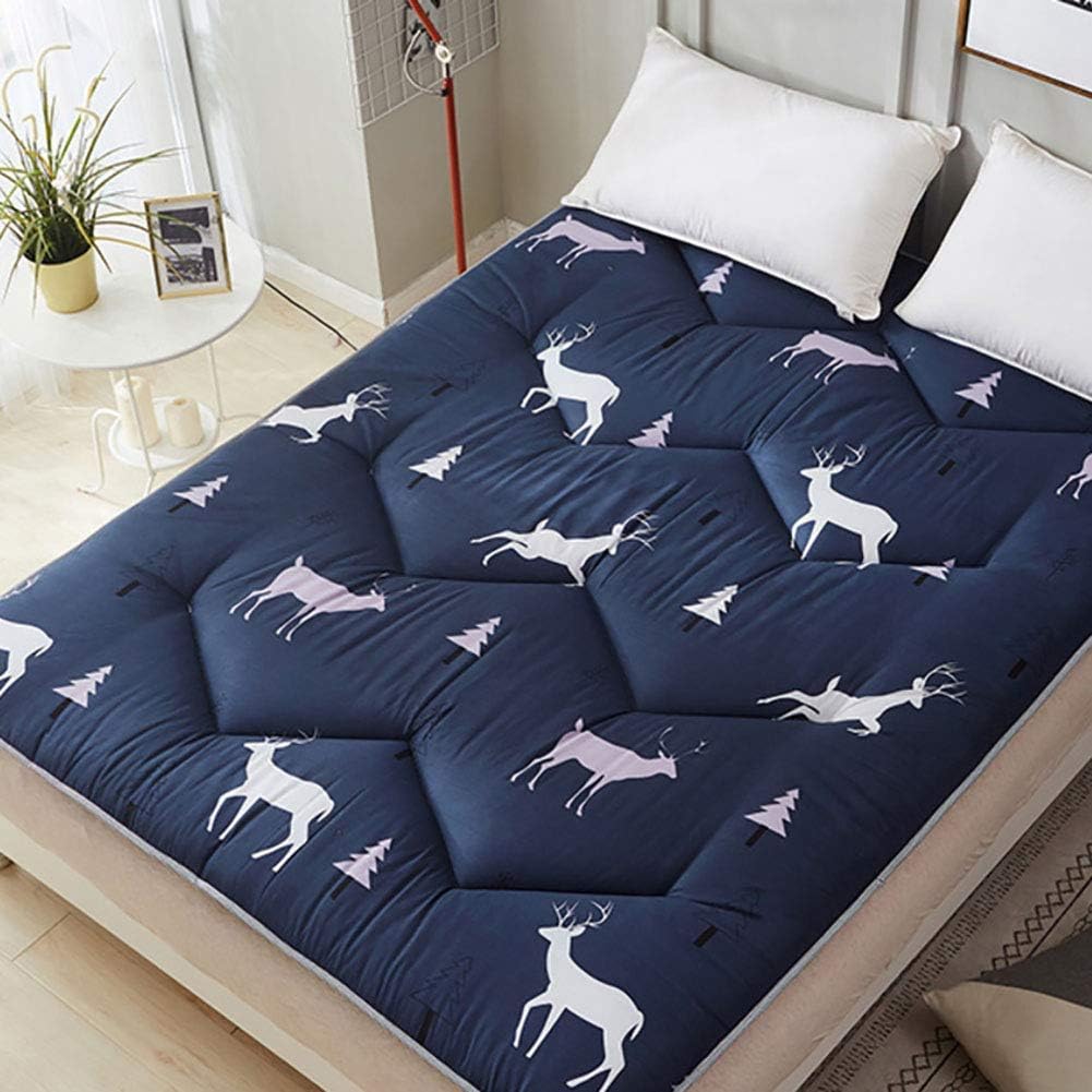 zyl Colchón de Tatami portátil Grueso japonés Transpirable futón tapete ...