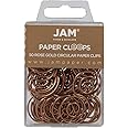 Amazon.com : JAM PAPER Circular Paper Clips - Round Paperclips - Rose ...