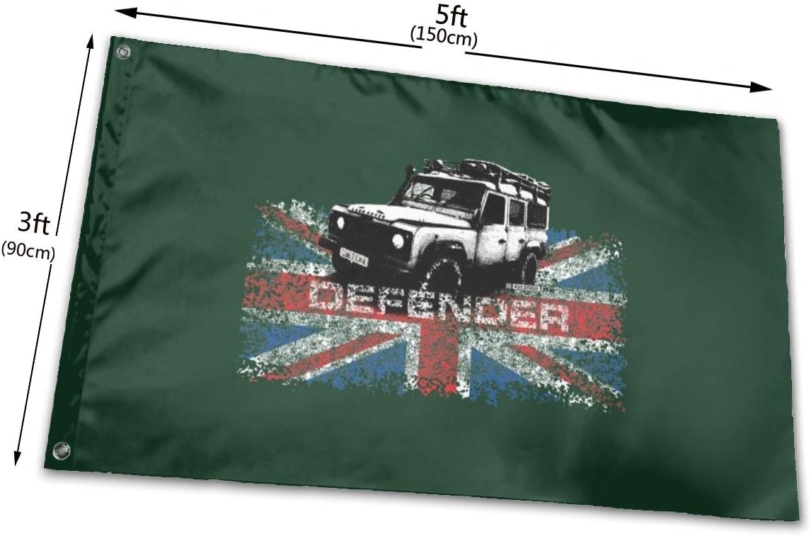 Auto et Moto Generic Brands Drapeaux usés Land Rover Defender 0,9 x 1,5 ...