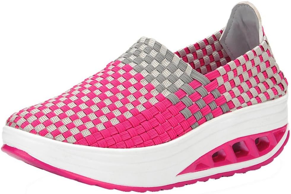 Sikye - Zapatillas de Senderismo para Mujer, elásticas, Transpirables ...