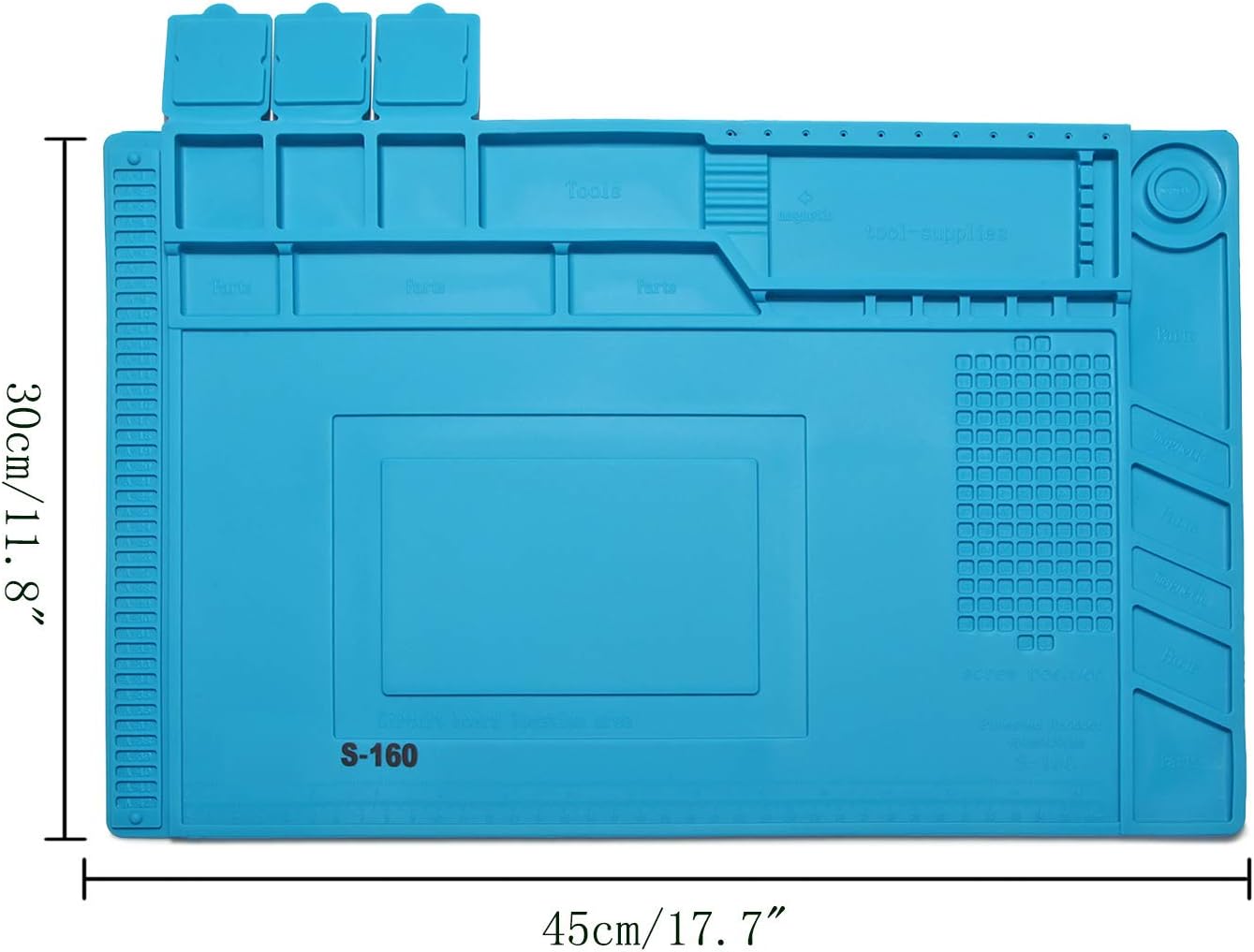 Heat Resistant Soldering Mat, 500 ℃ Heat-Resistant Multipurpose Work ...