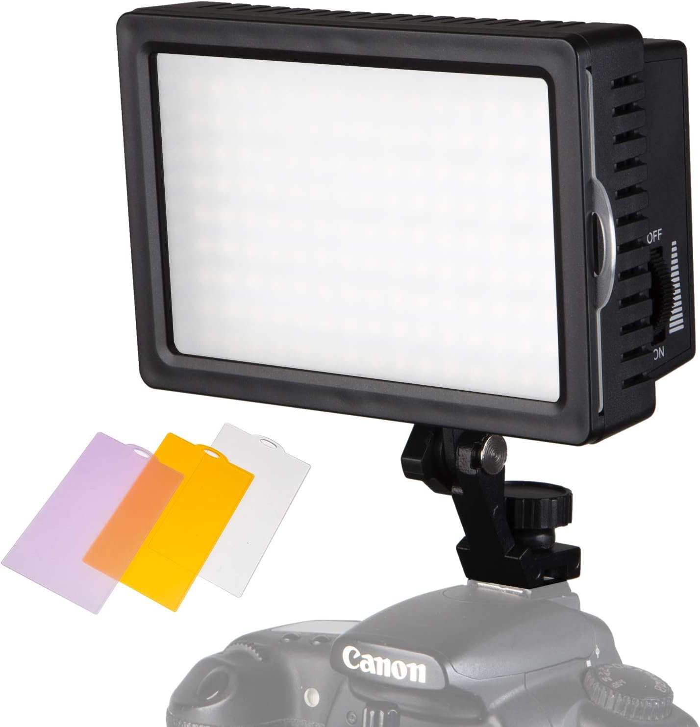 Portable LED Light Panel 160 Dimmable LED’s Power Output Continuous ...