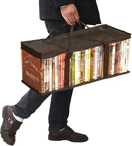 Zuitcase- Handy Portable DVD Storage Bags - Best 2-pack DVD Media ...