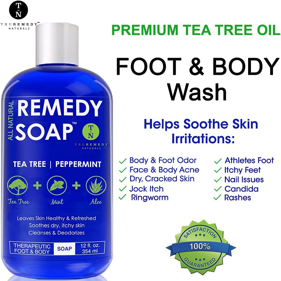 Remedy Anti-Fungal Soap, Helps Wash Away Body Odour, Athlete’s Foot ...