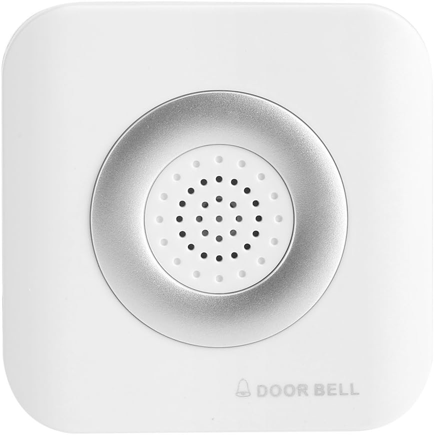 DC 12V Wired Door Chime with Soft Loud and Clear Ding Dong Playing Bell ...