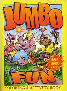 Jumbo Fun Coloring & Activity Book: et al: Amazon.com: Books