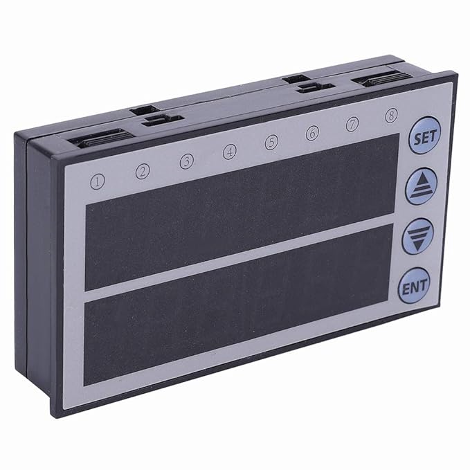 PLC Display, Industrial Control 8 LED Indicators PLC Screen, Plug and ...