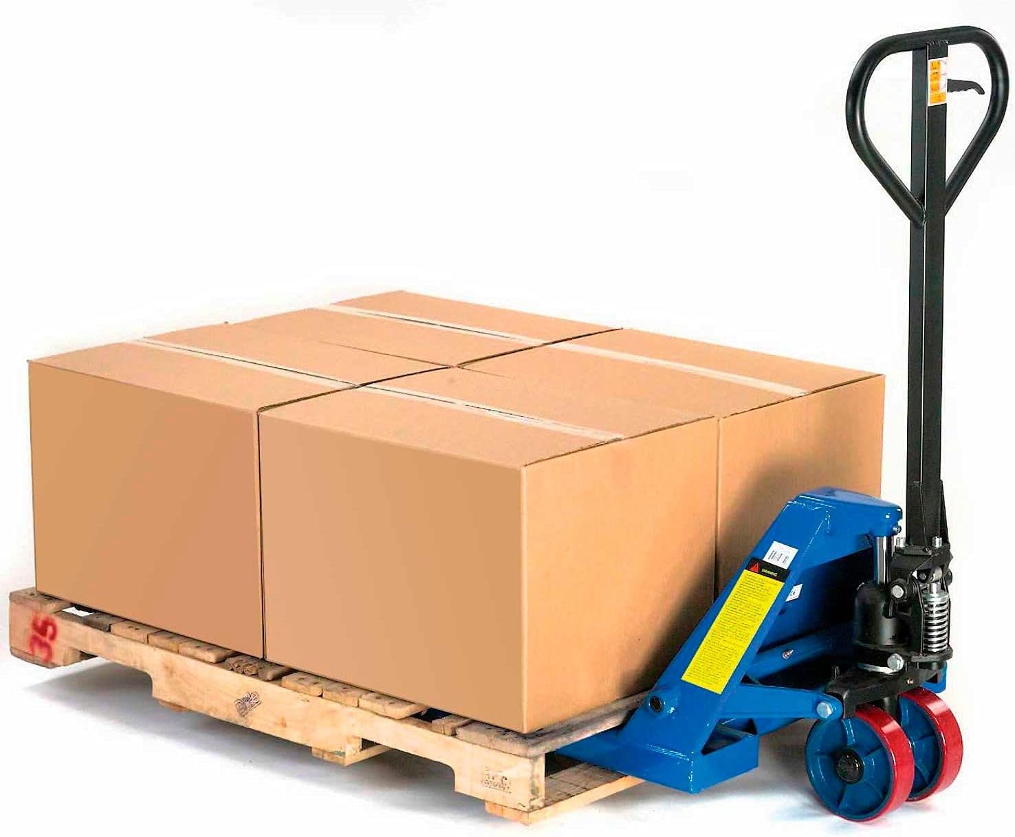 Global Industrial Pallet Jack Truck, 6600 Lb. Capacity, 27 X 48 on ...