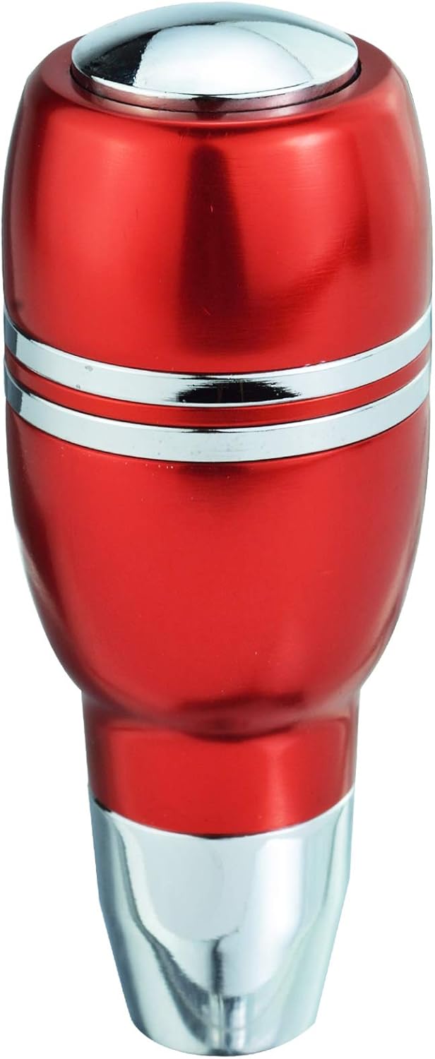 Amazon.com: Lunsom Push Button Shift Knob Aluminum Alloy Car Gear Stick ...