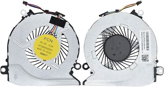 Amazon.com: BAY Direct CPU Cooling Fan for HP Pavilion 15-AB 15-AB000 ...