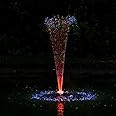 Amazon.com: Ocean Mist Small Floating Fountain with 48 RGB LED Lights ...