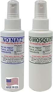 Amazon.com: NO NATZ / NO MOSQUITOZ | Gnat, Mosquito and Biting Flies ...