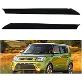 Amazon.com: Exterior Molding Pair Windshield Pillar Trim Front Right ...