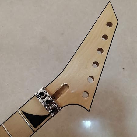 Amazon.com: Reverse headstock Electric Guitar Neck maple 24 Fret ...