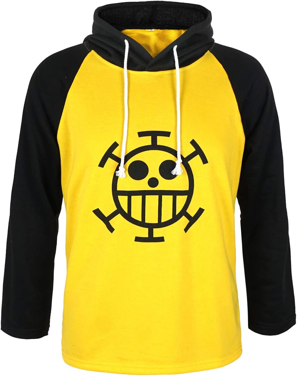 CoolChange One P Trafalgar Law hoodie with Jolly Roger symbol from the ...