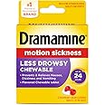 Amazon.com: Dramamine All Day Less Drowsy Motion Sickness Relief, 12 ...