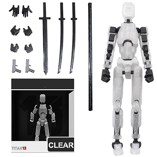 FoxVilla Assembly Completed T13 Action Figure, Titan 13 3D Printed ...