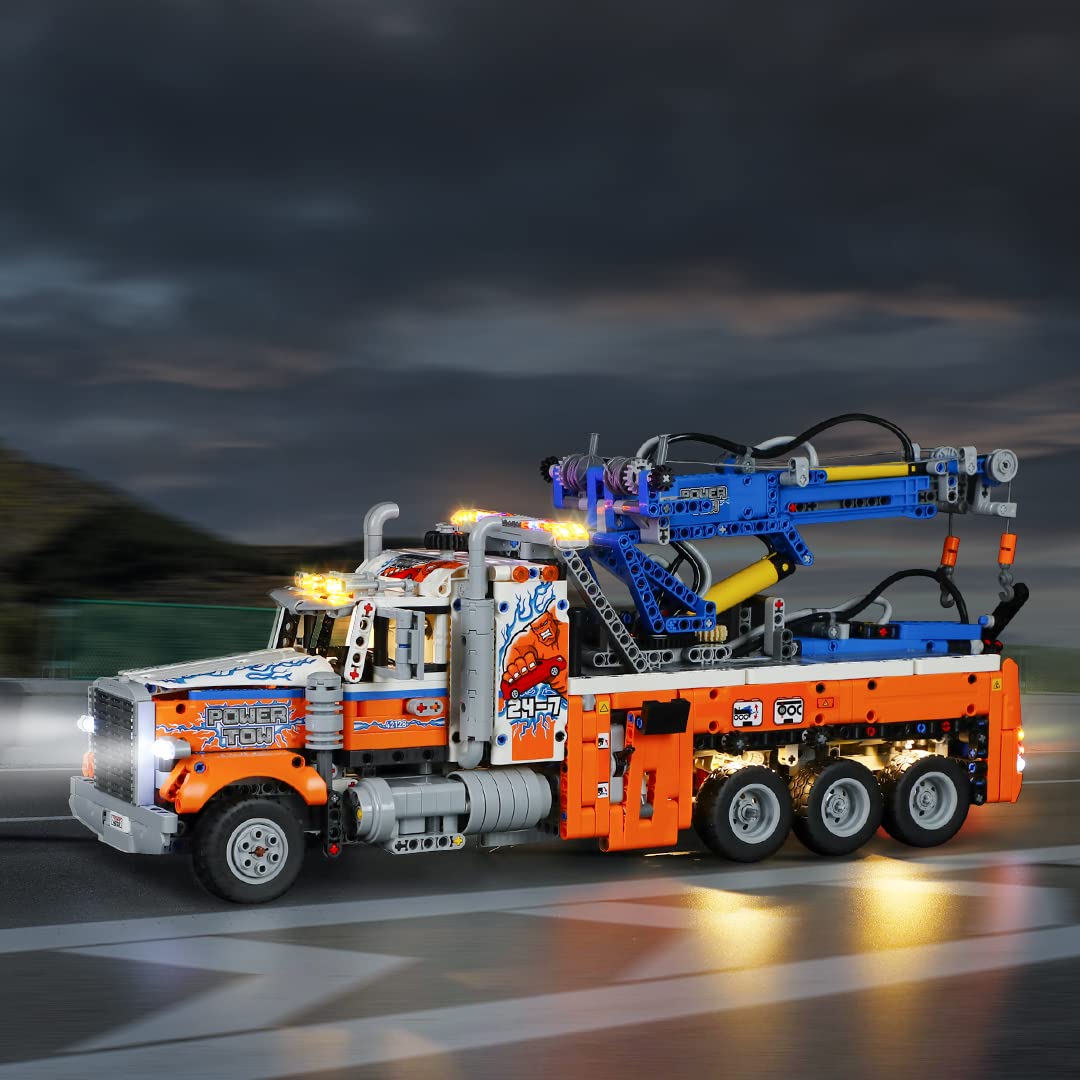 YEABRICKS LED Light Kit for Lego - Technic Heavy-Duty Tow Truck ...