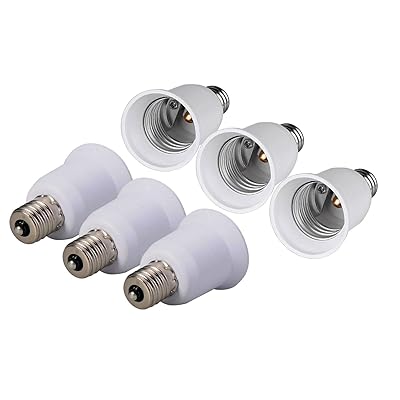 Buy PACK-6FINELED E17 to E26 Socket Adapter,Intermediate base E17 to ...