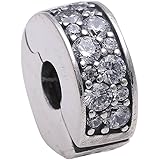 Amazon.com: PANDORA 791972CZ Shining Path Clip: Jewelry