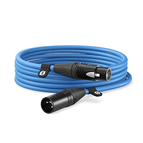 RØDE XLR-3 Premium XLR Cable (3m, Blue) in Bahrain | Whizz Microphone ...